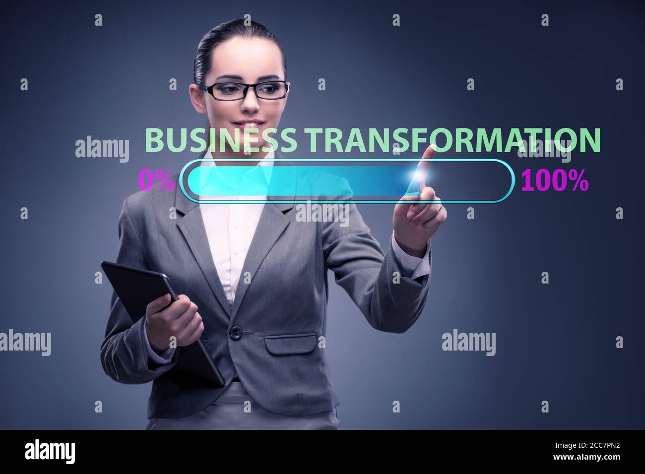 Concept of the corporate business transformation Stock Photo - Alamy