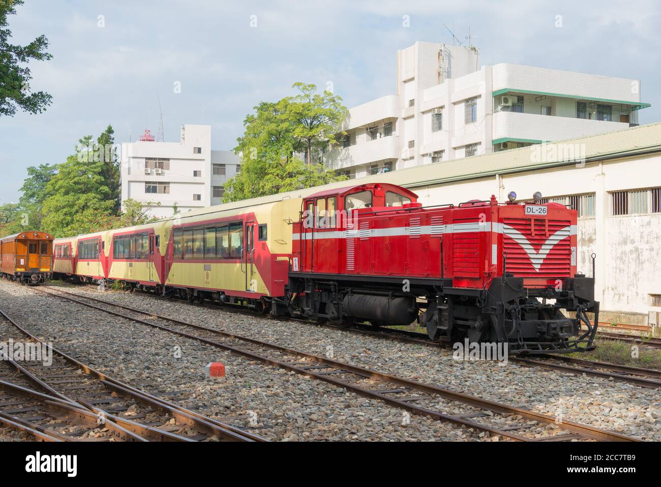 Chiayi, Taiwan - Alishan Forest Railway at Chiayi Forest Railway Garage ...