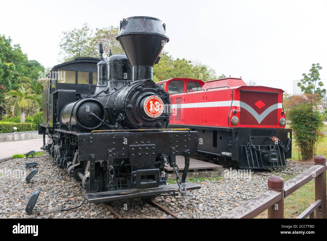 Chiayi, Taiwan - Chiayi Forest Railway Garage Park in Chiayi, Taiwan ...
