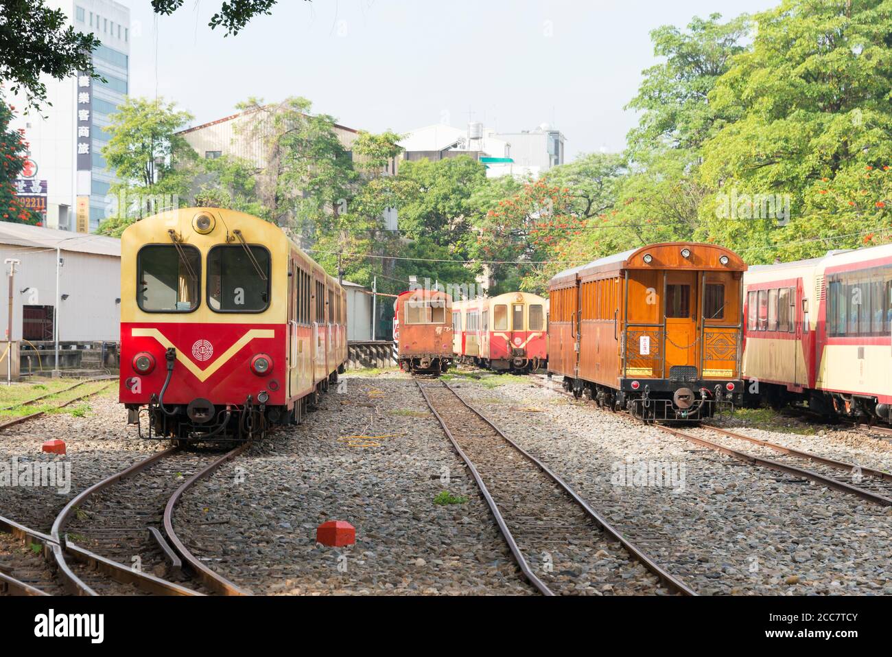 Chiayi, Taiwan - Alishan Forest Railway at Chiayi Forest Railway Garage ...