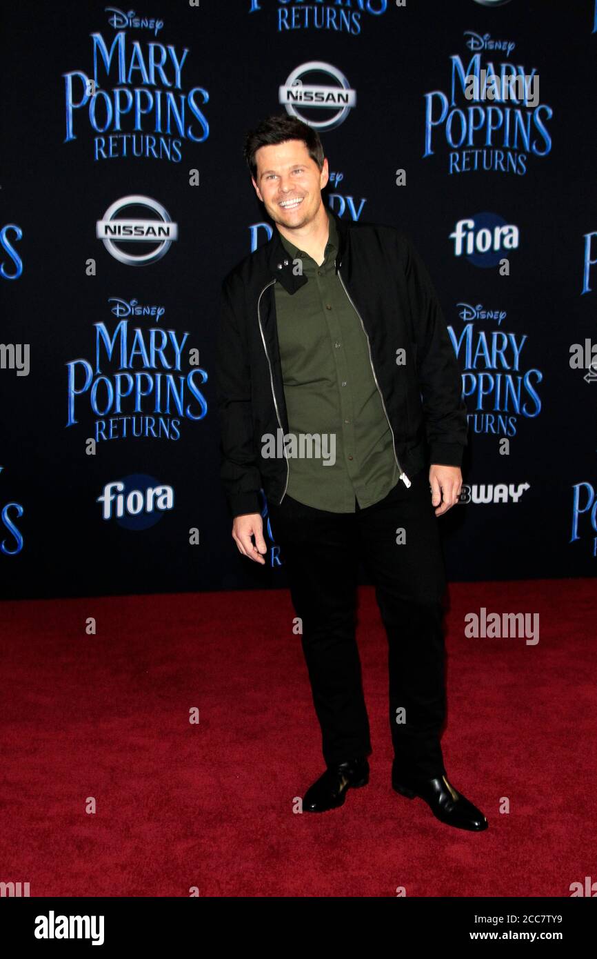 LOS ANGELES - NOV 29: Ian Reed Kesler at the Mary Poppins Returns ...