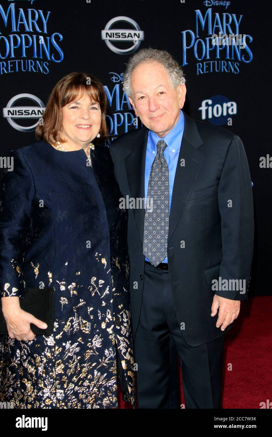 LOS ANGELES - NOV 29: Ina Garten, Jeffrey Garten at the Mary Poppins ...
