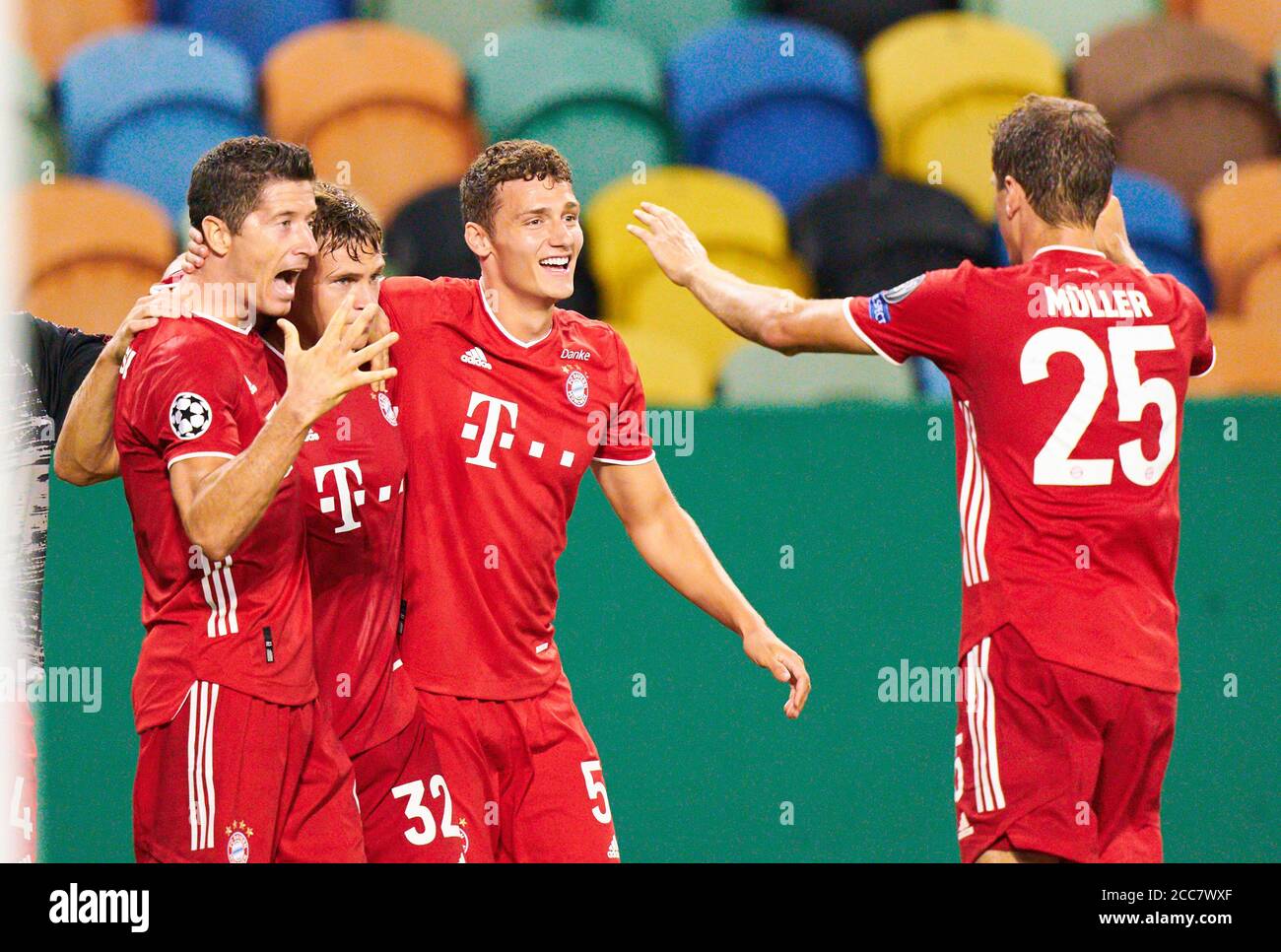 Lisbon, Lissabon, Portugal, 19th August 2020. Robert LEWANDOWSKI, FCB 9 ...
