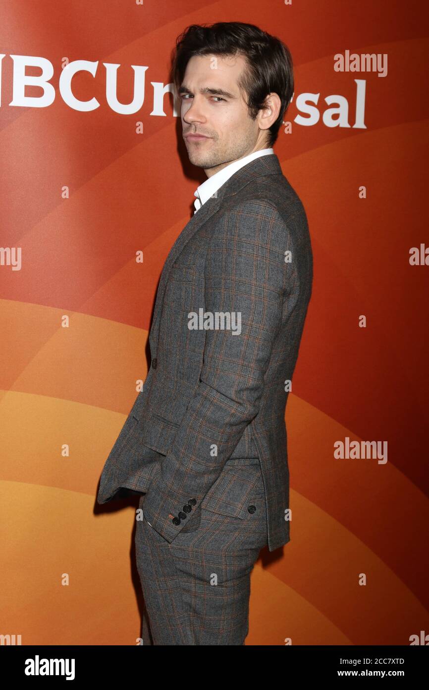 LOS ANGELES - JAN 9: Jason Ralph at the NBC TCA Winter Press Tour at ...