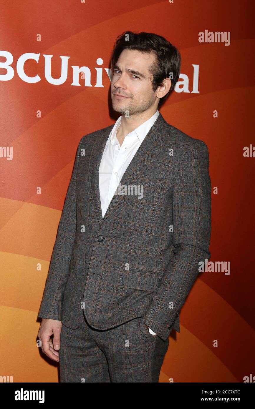 LOS ANGELES - JAN 9: Jason Ralph at the NBC TCA Winter Press Tour at ...