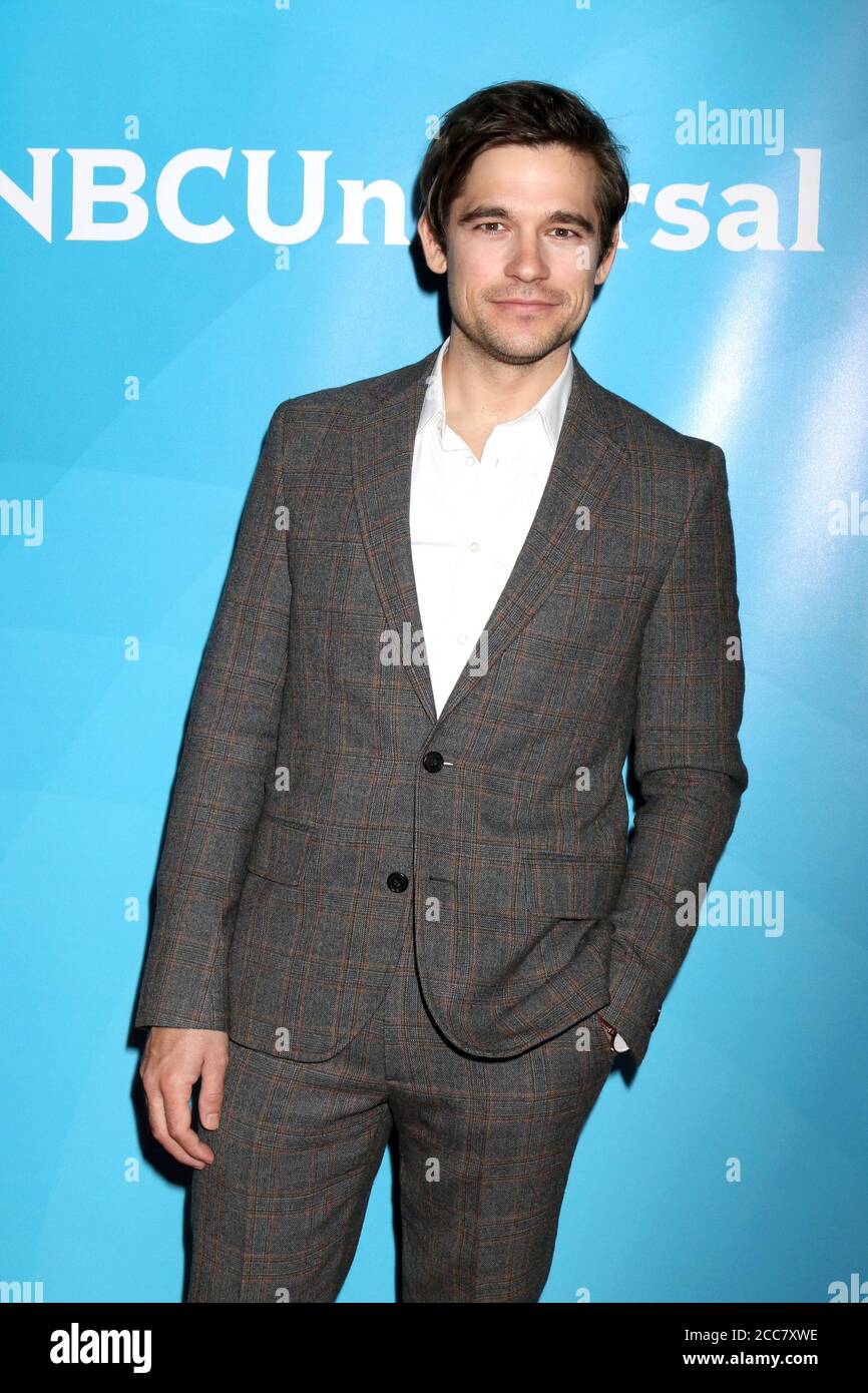 LOS ANGELES - JAN 9: Jason Ralph at the NBC TCA Winter Press Tour at ...