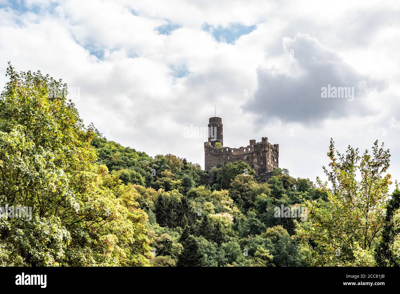 Maus castle burg maus at rhine hi-res stock photography and images - Alamy