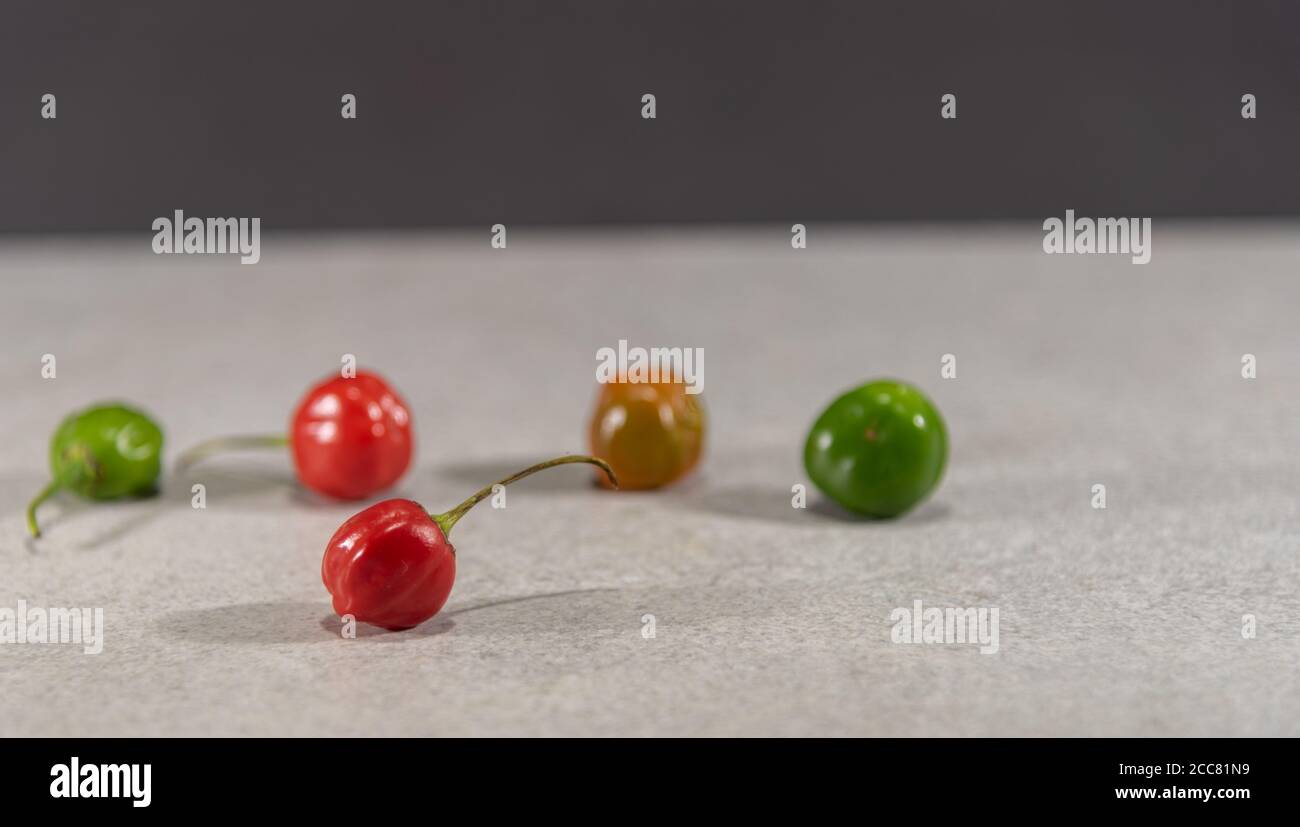 Goat pepper fruits. Pimenta de Cheiro: This is one of the two main ...