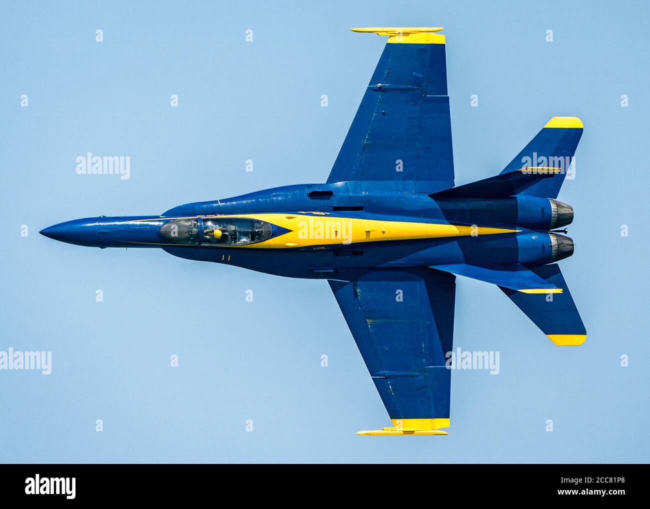 The amazing Blue Angels put on a great air show demonstration Stock ...