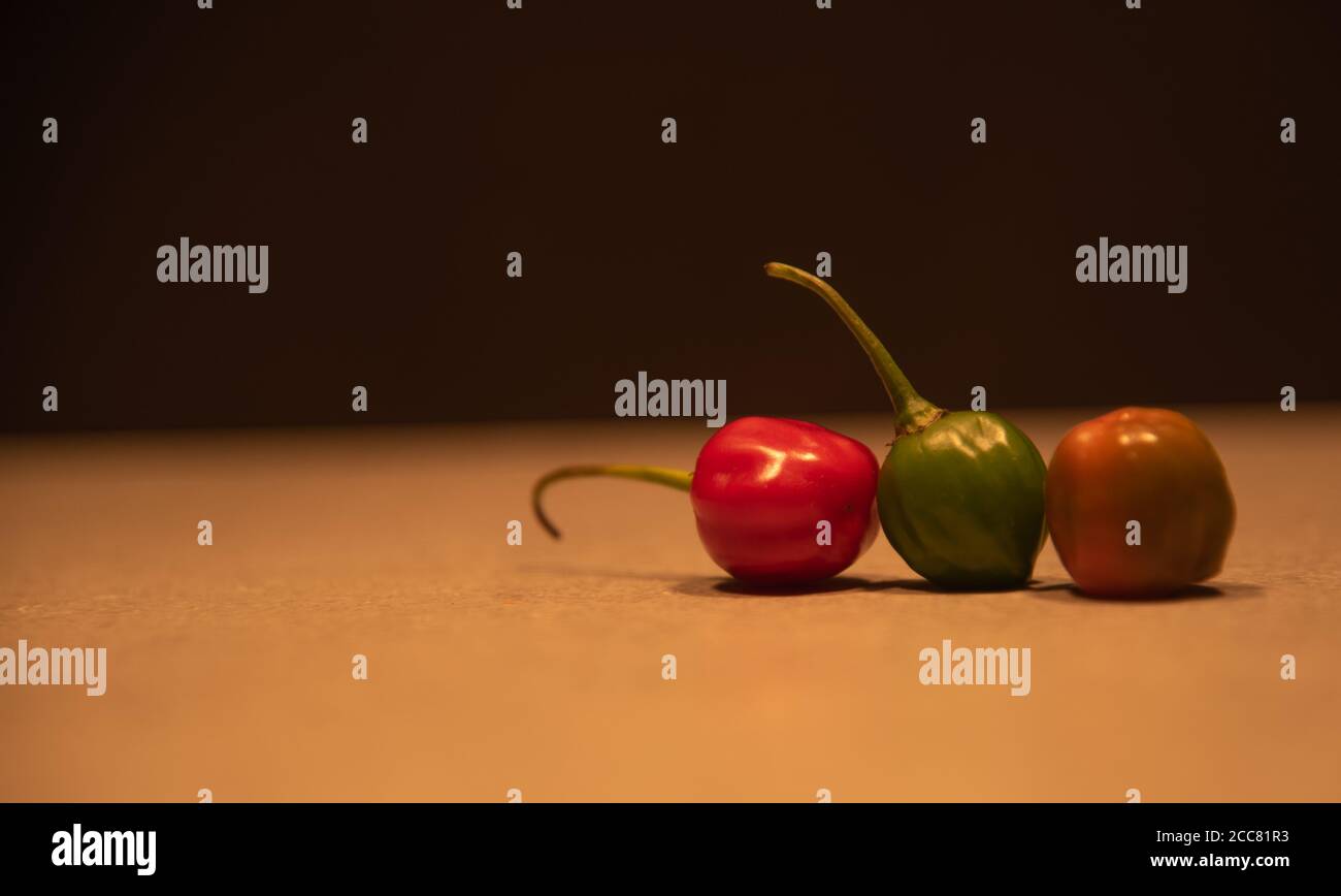 Goat pepper fruits. Pimenta de Cheiro: This is one of the two main ...