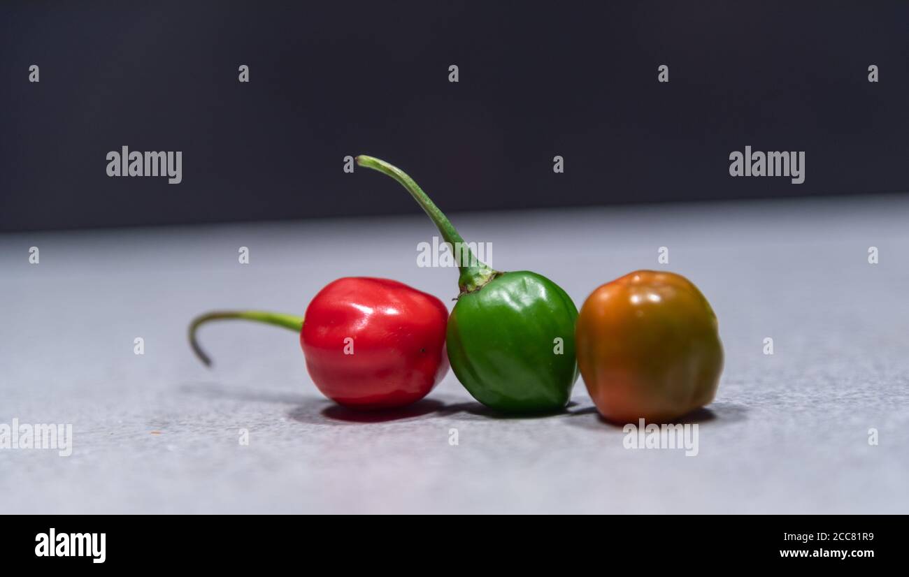 Goat pepper fruits. Pimenta de Cheiro: This is one of the two main ...