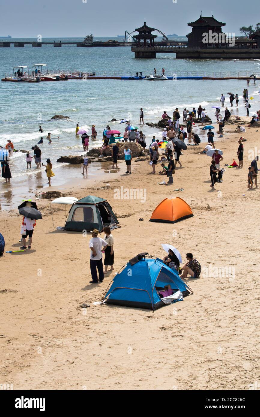 Beidaihe beach hi-res stock photography and images - Alamy