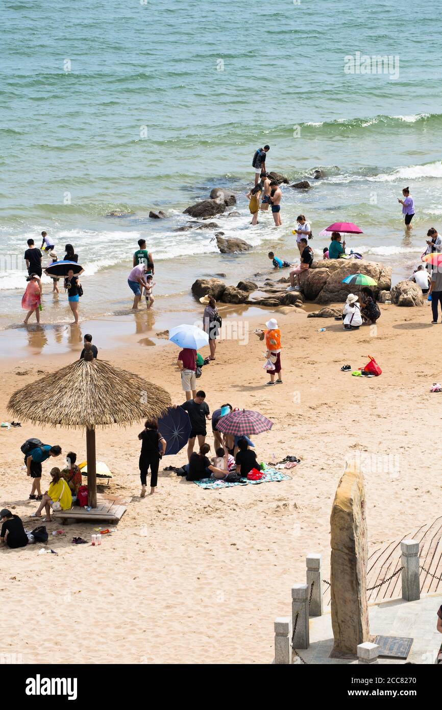 Beidaihe beach hi-res stock photography and images - Alamy
