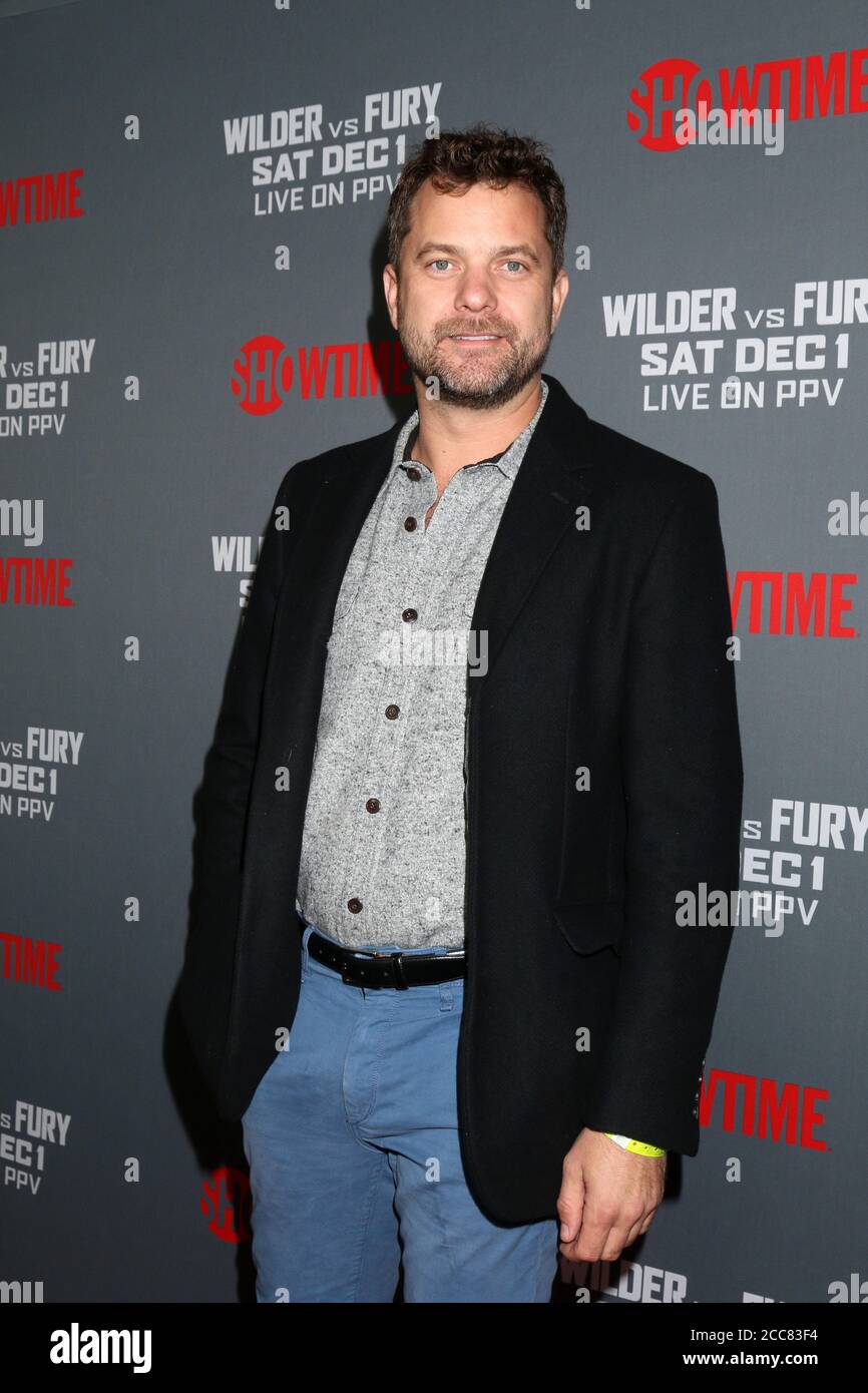 LOS ANGELES - DEC 1: Joshua Jackson at the Heavyweight Championship Of ...