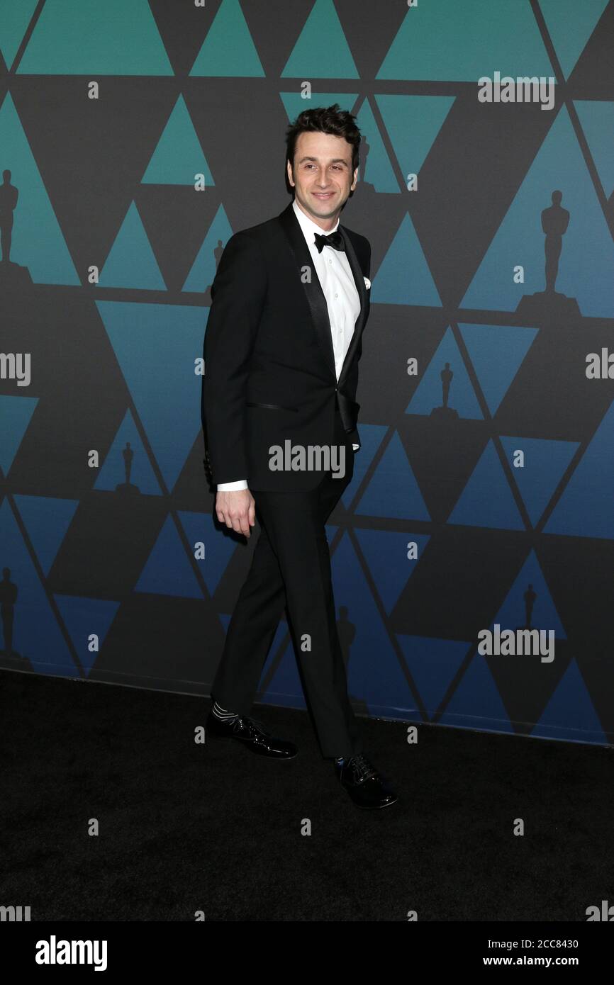 LOS ANGELES - NOV 18: Justin Hurwitz at the 10th Annual Governors ...