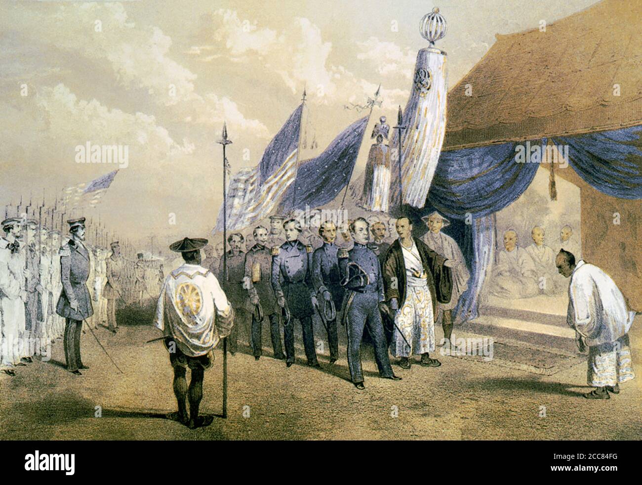 The Opening Of Japan Ports