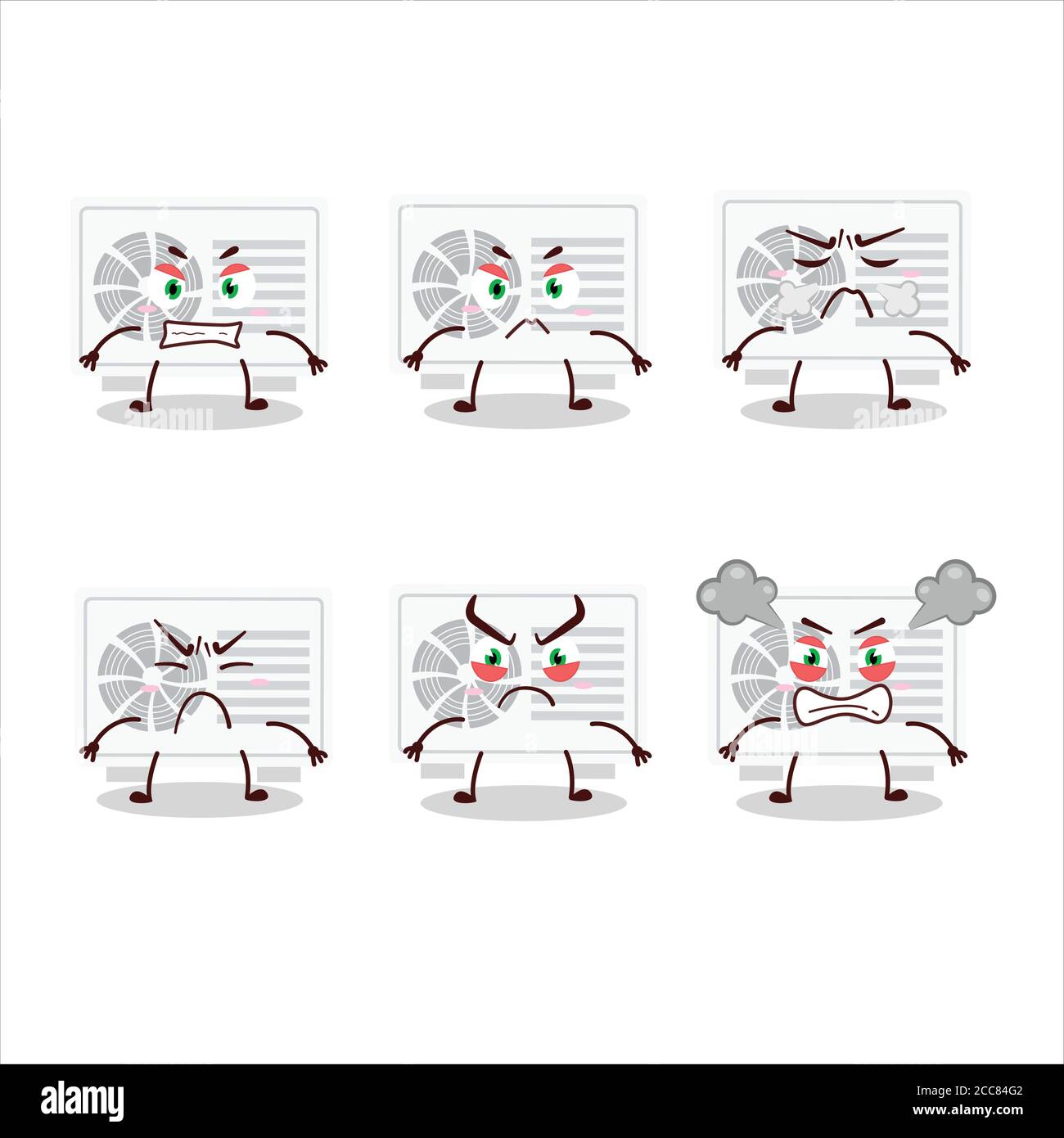 Duct outdoor unit air conditioner hi-res stock photography and images ...