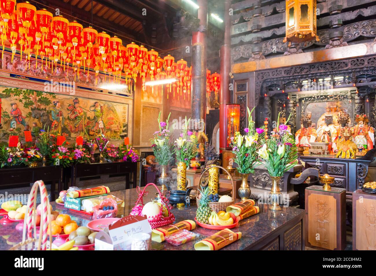 Yunlin, Taiwan - Xiluo Guangfu Temple in Xiluo, Yunlin, Taiwan. The ...