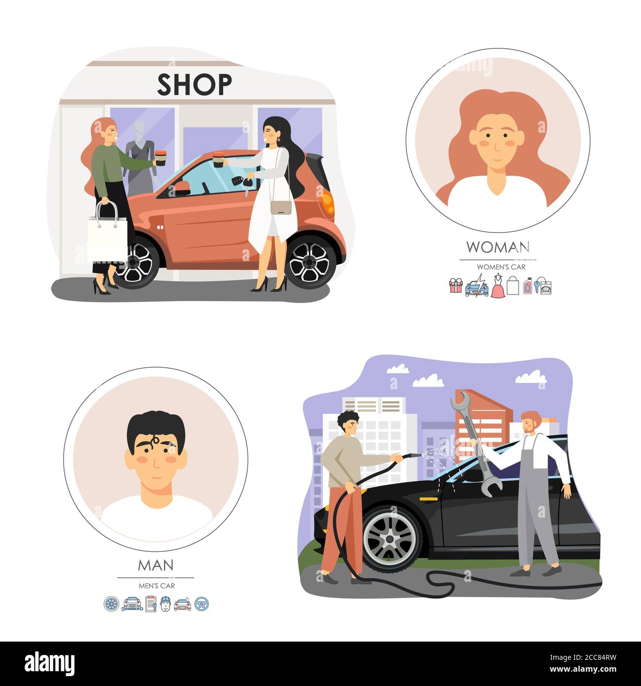 Car owner Cut Out Stock Images & Pictures - Alamy