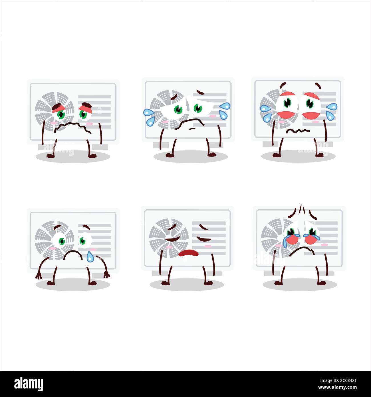 Duct outdoor unit air conditioner hi-res stock photography and images ...