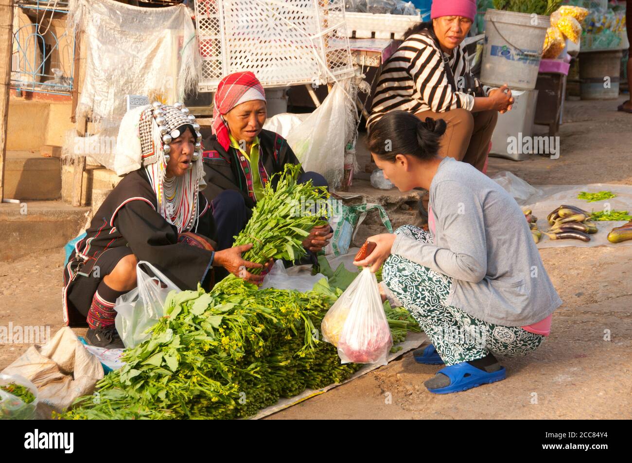 Akha style hi-res stock photography and images - Alamy