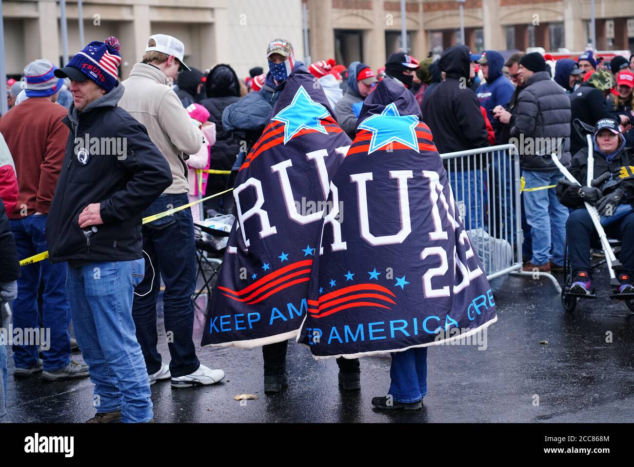 Supporters of 45th United States American President Donald J. Trump ...