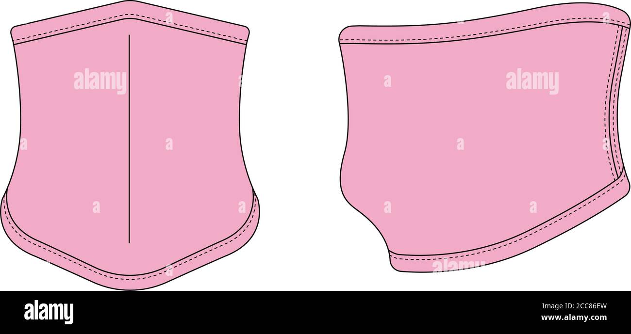 Neck gaiter Stock Vector Images - Alamy