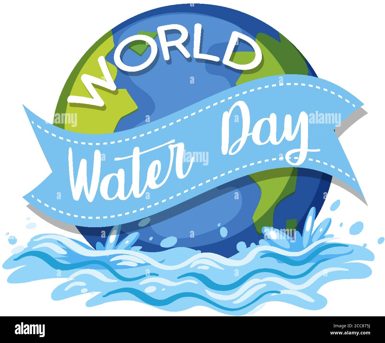 World Water Day Icon Illustration Stock Vector Image And Art Alamy