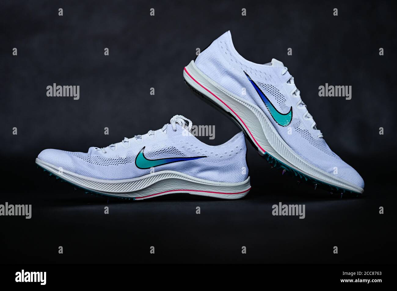 BANGKOK, THAILAND, AUGUST 17. 2020. Nike ZoomX Dragonfly Racing Spike ...