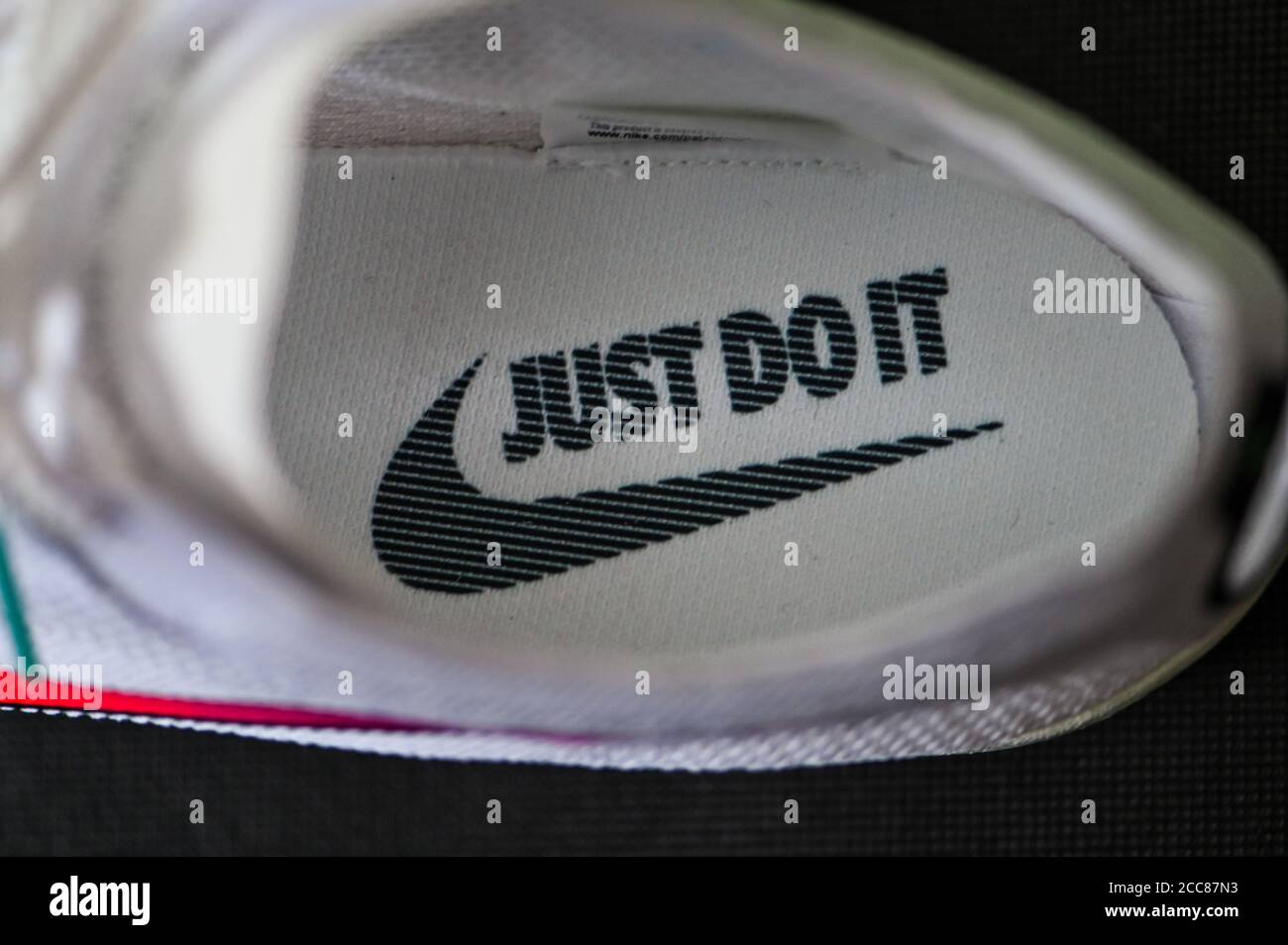 BANGKOK, THAILAND, AUGUST 17. 2020. Nike ZoomX Dragonfly Racing Spike ...