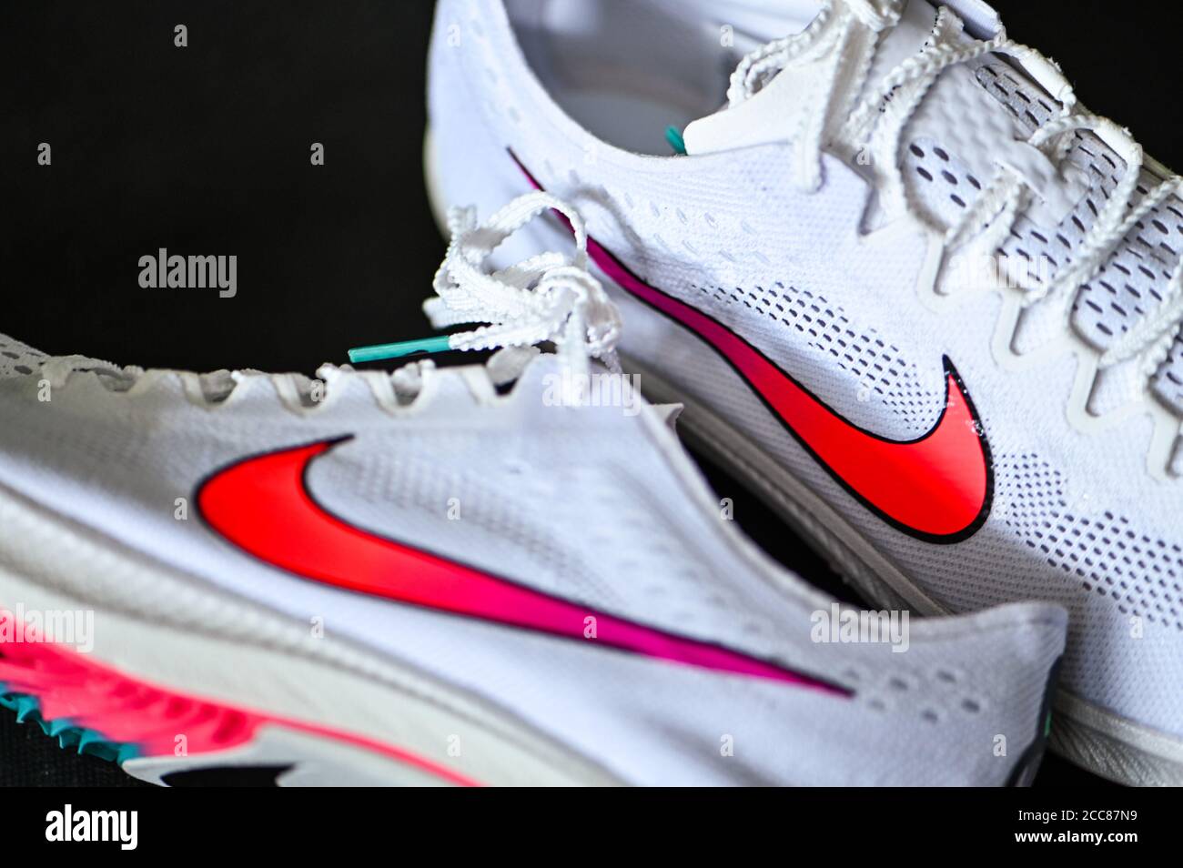 BANGKOK, THAILAND, AUGUST 17. 2020. Nike ZoomX Dragonfly Racing Spike ...