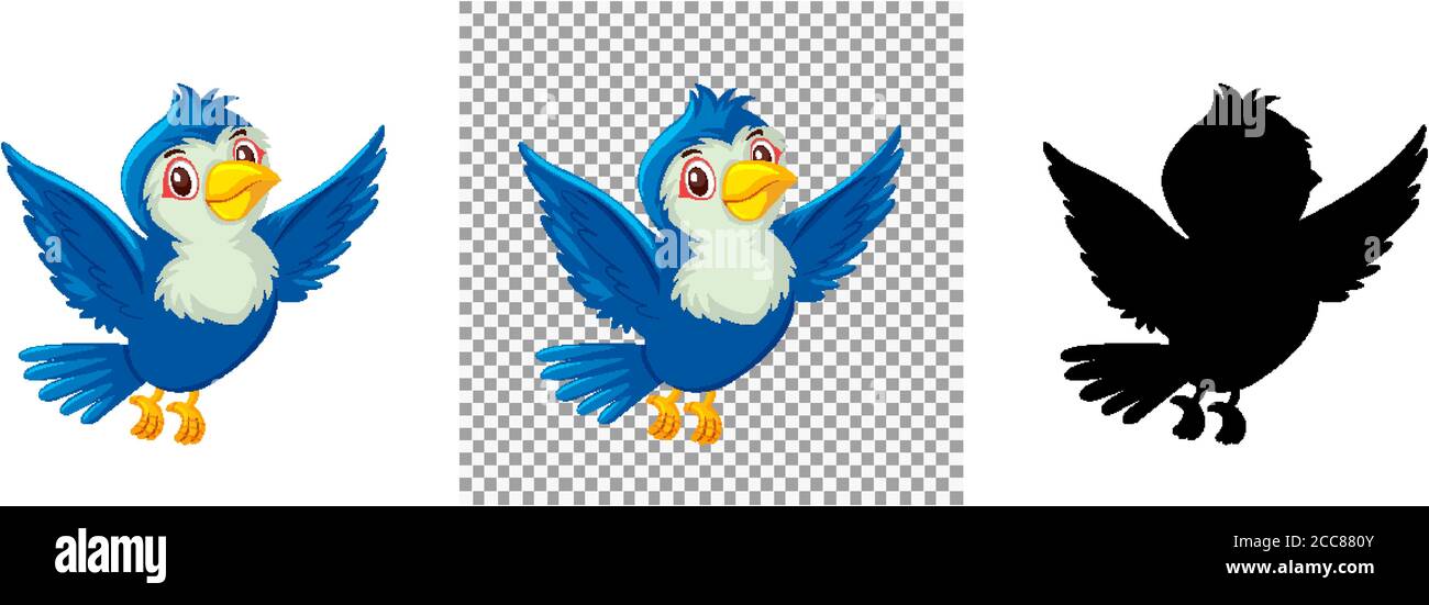 Set of bird character illustration Stock Vector Image & Art - Alamy
