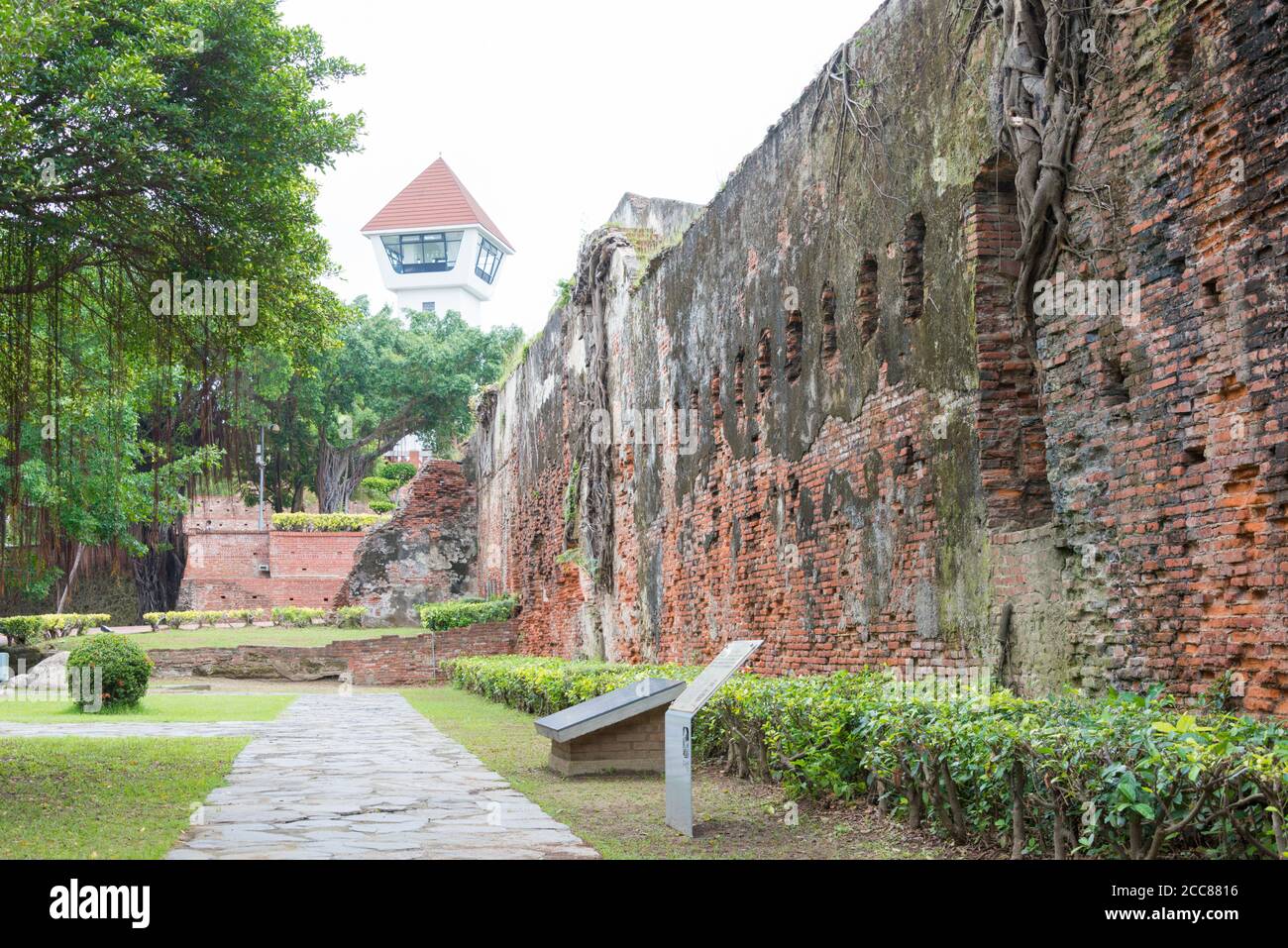 Anping Old Fort (Fort Zeelandia) in Tainan, Taiwan. was a fortress ...