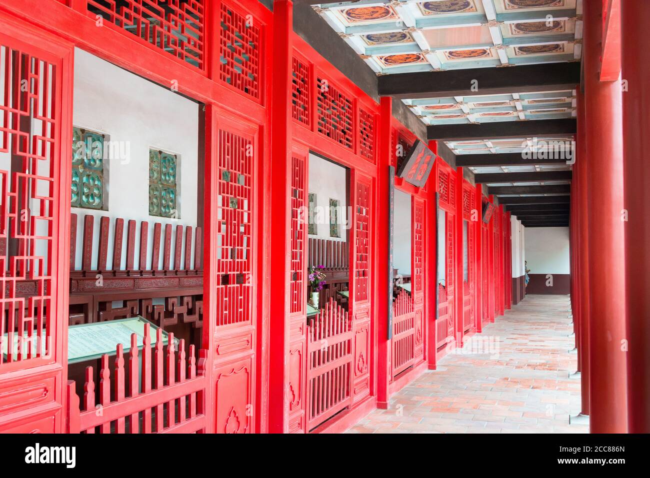 Tainan, Taiwan-May 01 2019- Koxinga Shrine in Tainan, Taiwan. Koxinga ...