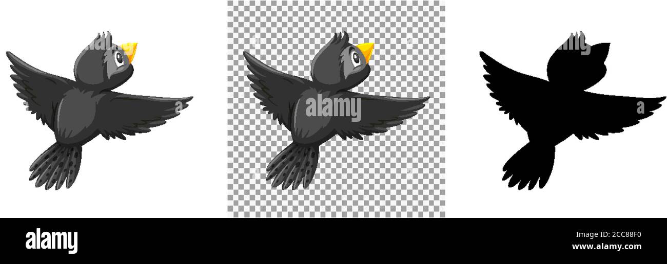 Set of bird character illustration Stock Vector Image & Art - Alamy