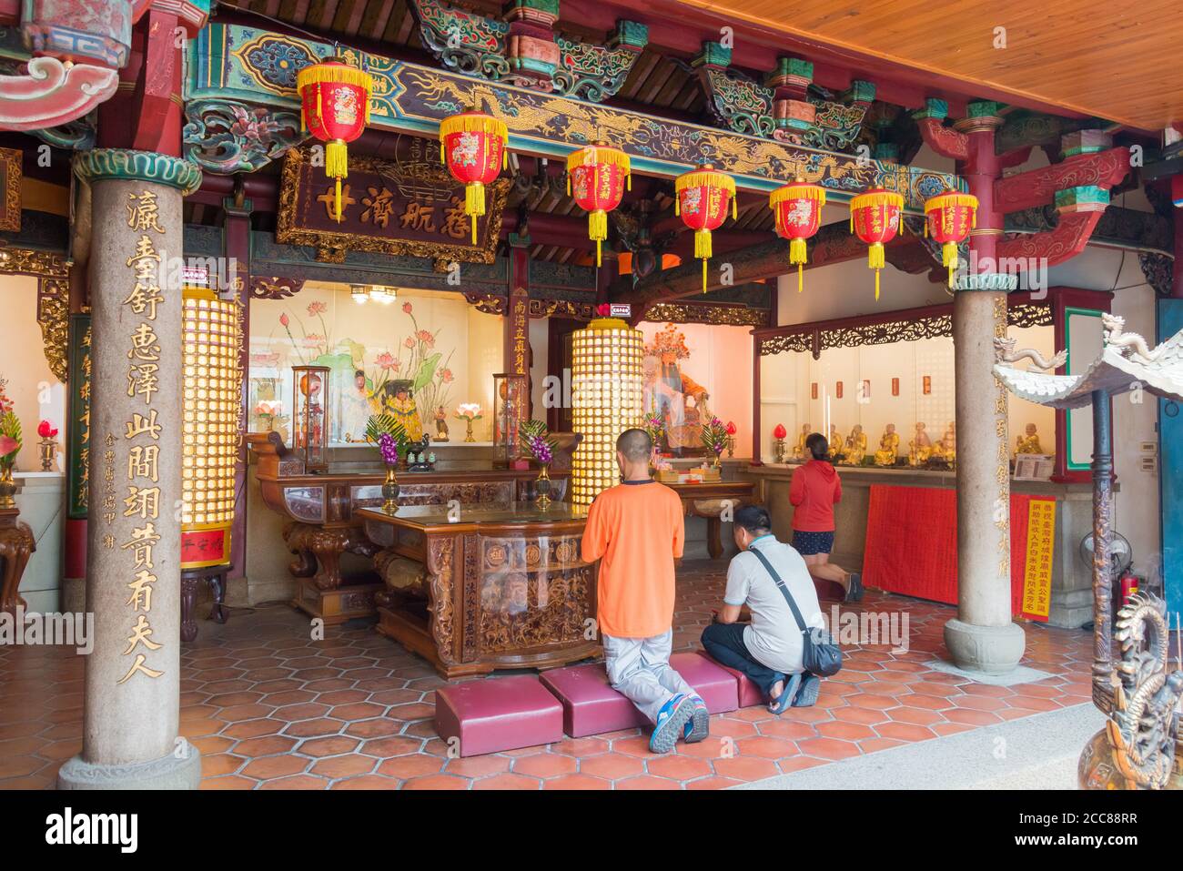 Tainan, Taiwan - Taiwan Fu City God Temple in Tainan, Taiwan. The ...