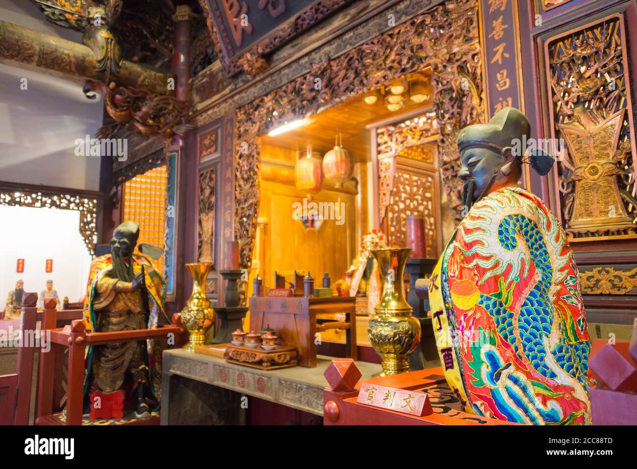 Tainan, Taiwan - Taiwan Fu City God Temple in Tainan, Taiwan. The ...