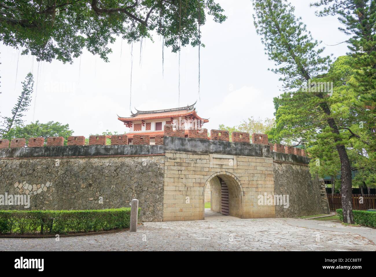 Tainan, Taiwan - Great South Gate in Tainan, Taiwan. The Great South ...