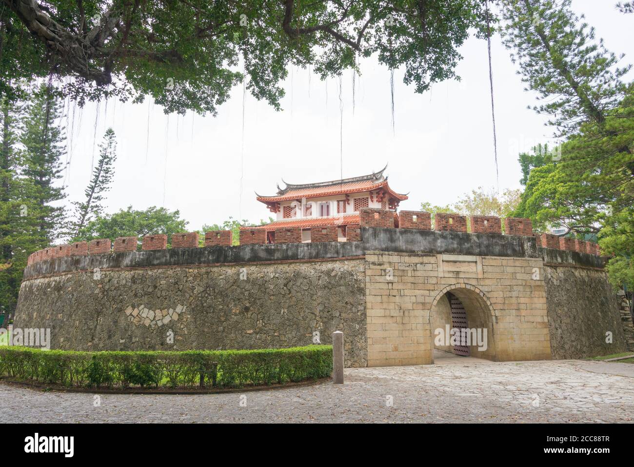Tainan, Taiwan - Great South Gate in Tainan, Taiwan. The Great South ...