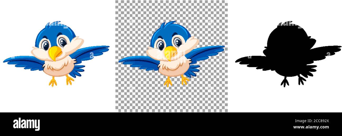 Set of bird character illustration Stock Vector Image & Art - Alamy