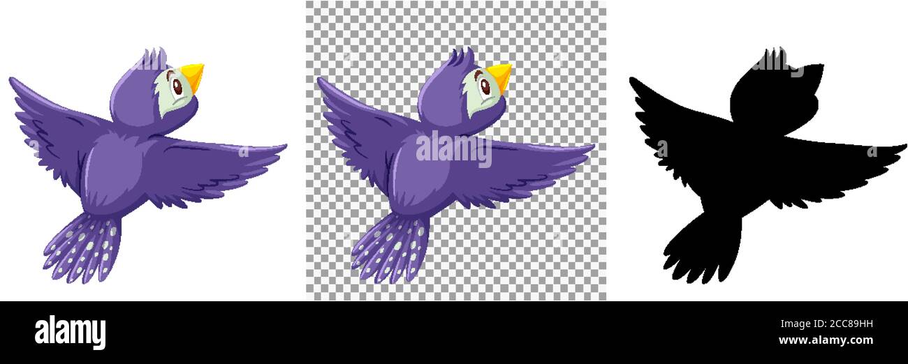 Set of bird character illustration Stock Vector Image & Art - Alamy