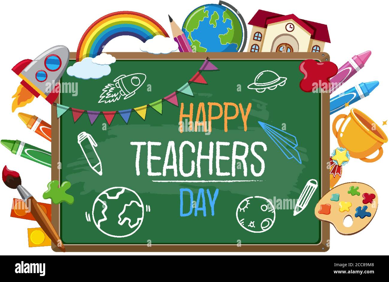 Teach colour Stock Vector Images - Alamy