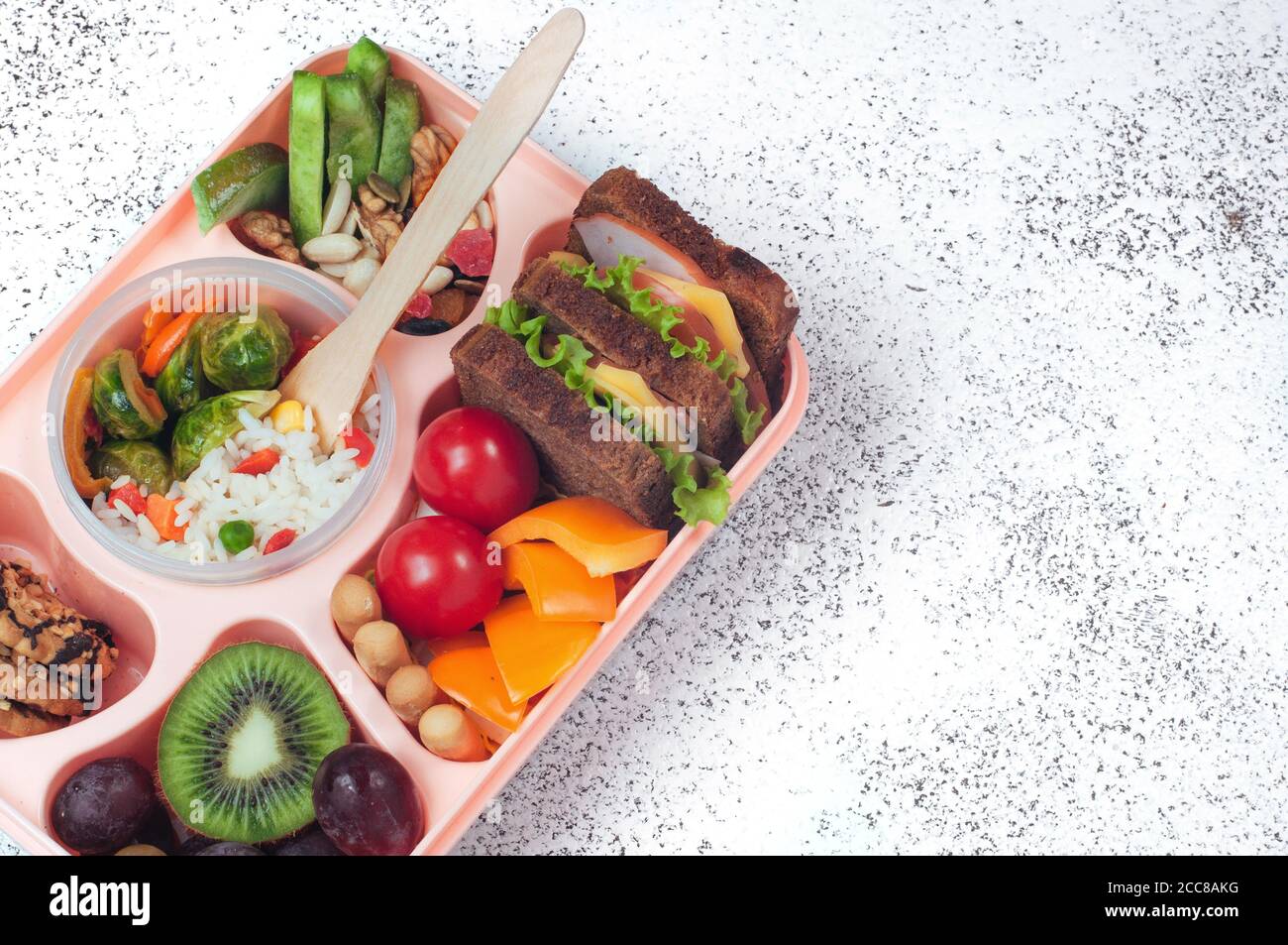 Grey lunch box hi-res stock photography and images - Alamy