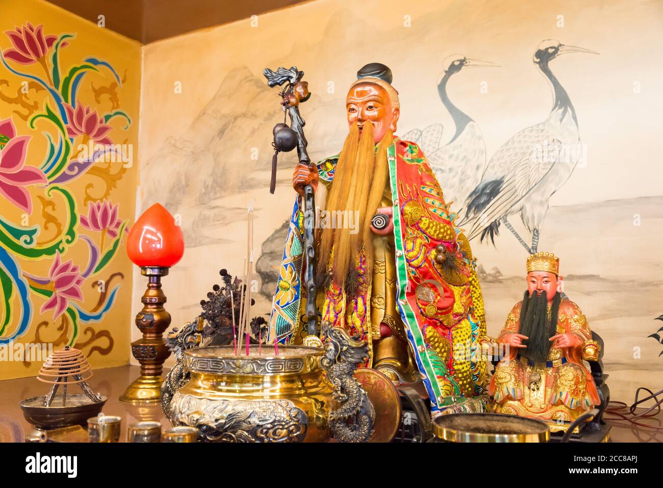 Tainan, Taiwan - Xinying Taizi Temple in Yanshuei District, Tainan ...
