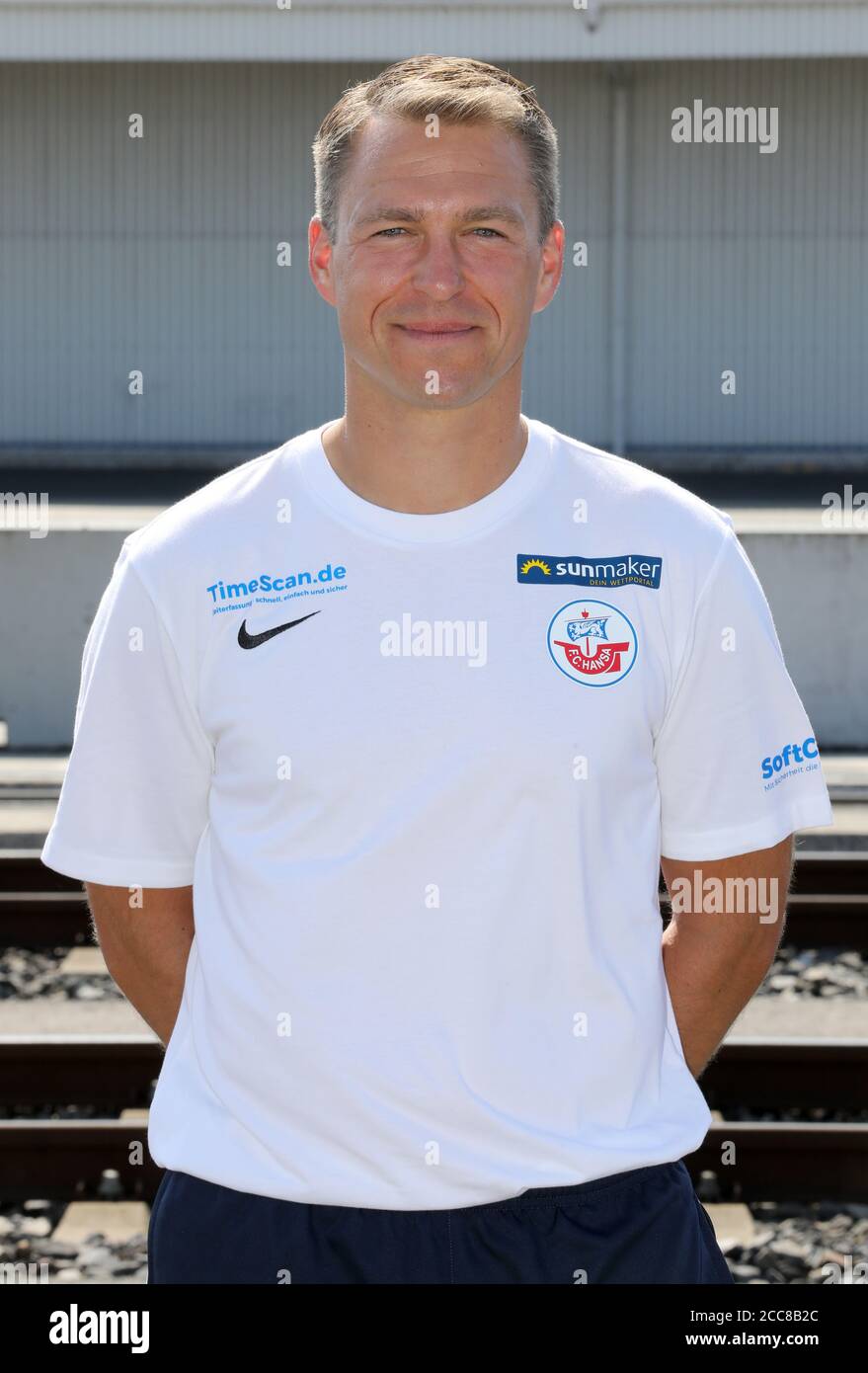 Rostock, Germany. 19th Aug, 2020. Athletics-Björn Bornholdt, taken at ...