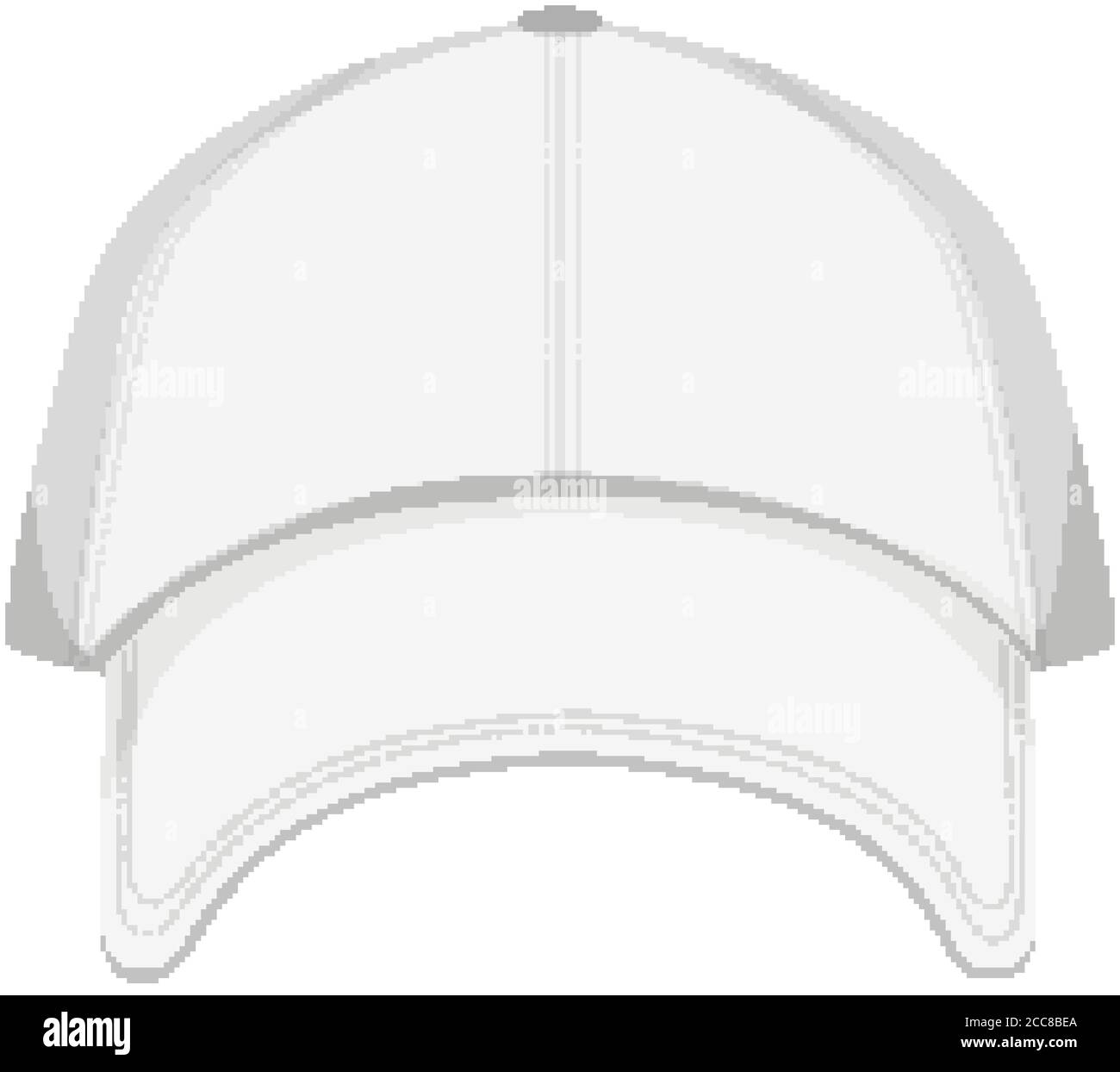 Isolated cap on white background illustration Stock Vector Image & Art ...