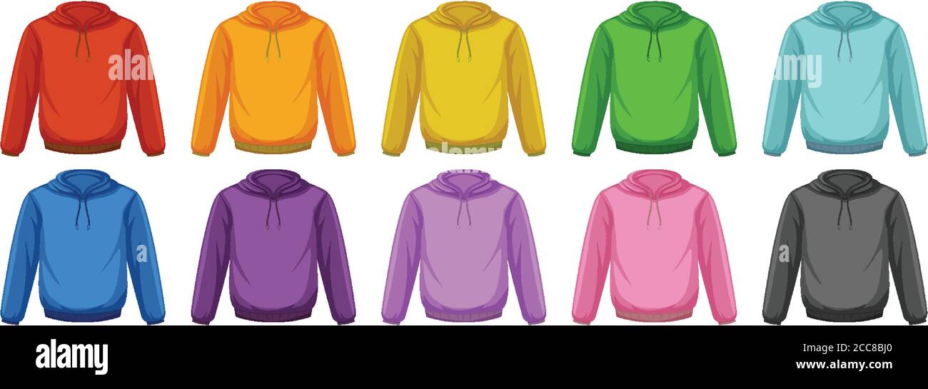 Set of jumper on white background illustration Stock Vector Image & Art ...