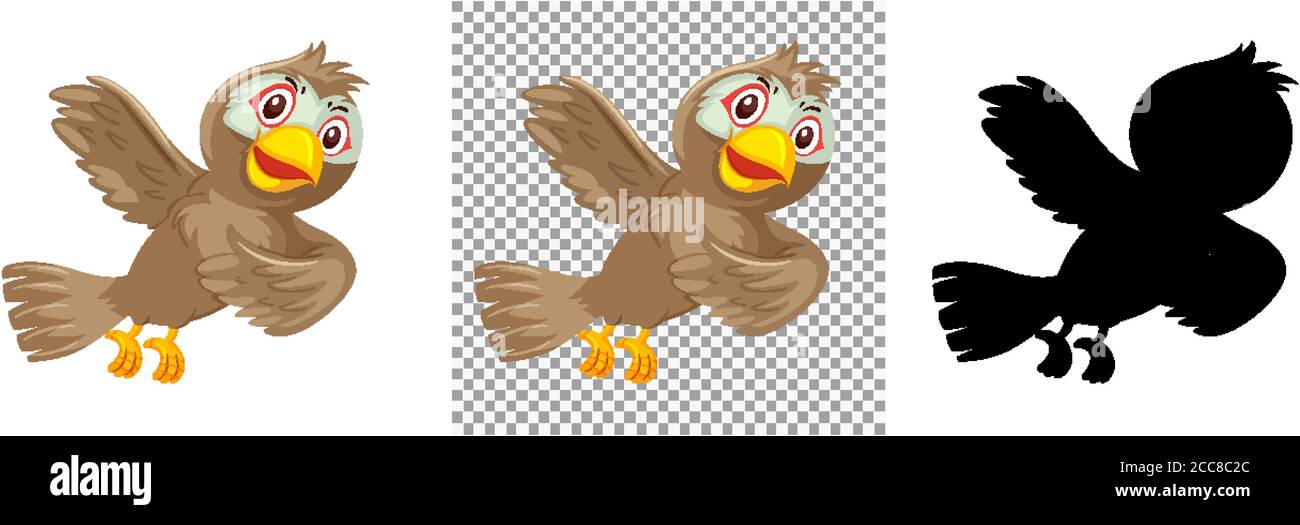 Set of bird character illustration Stock Vector Image & Art - Alamy