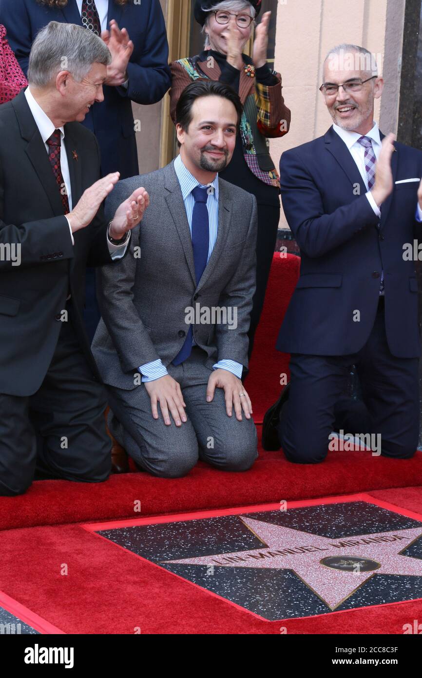LOS ANGELES - NOV 30: Lin-Manuel Miranda at the Lin-Manuel Miranda Star ...