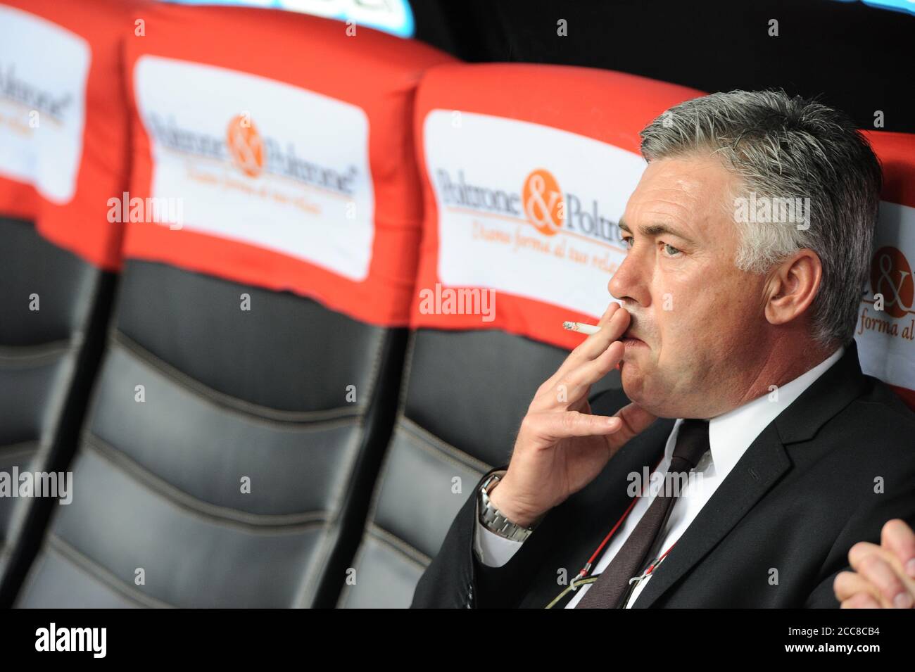 Carlo Ancelotti Cigarette